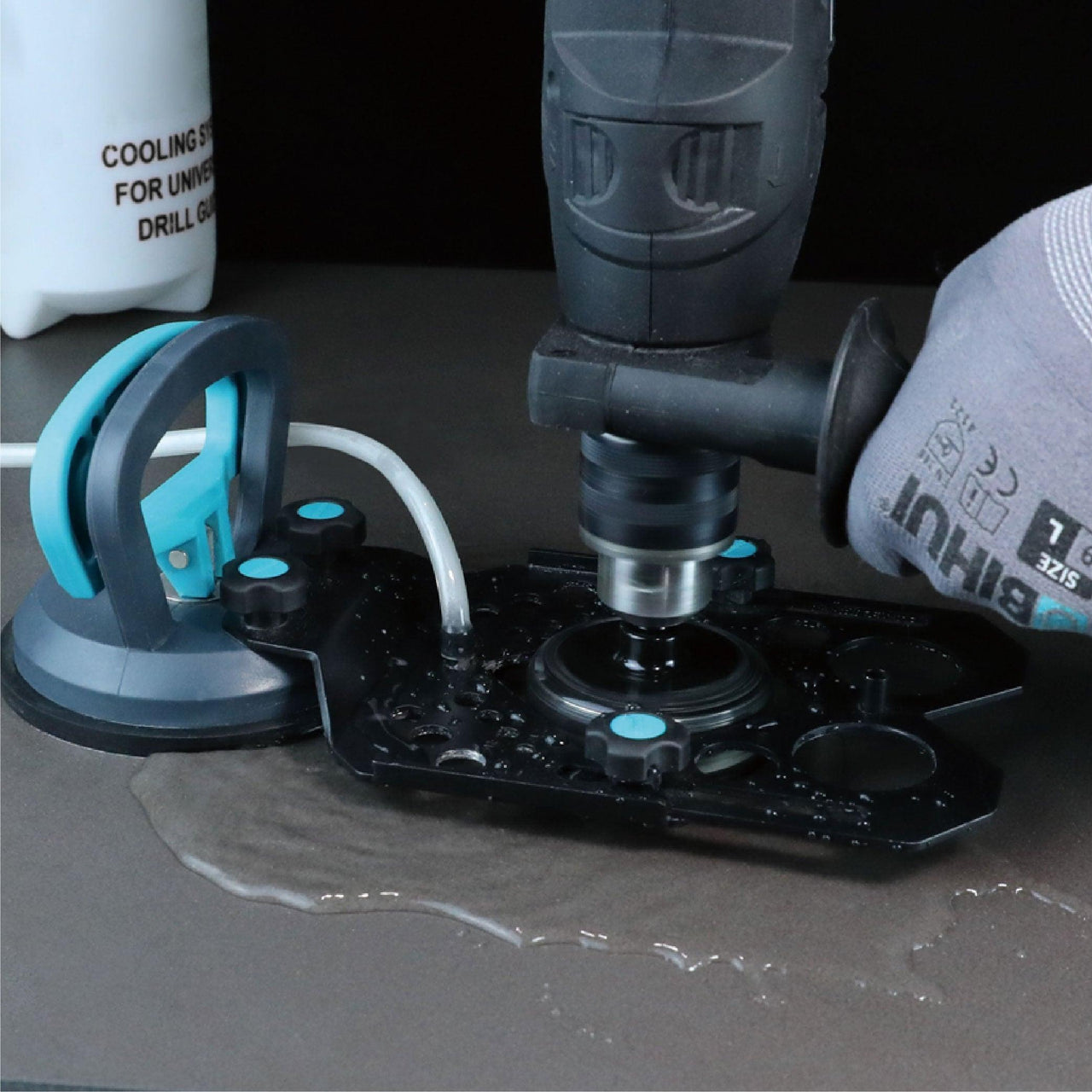 Metal Hole Drill Guide - Reptile Tools Canada | Tiling Solutions ...