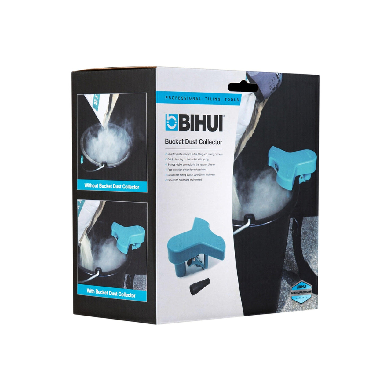 Dust Extraction Bucket Collector - Reptile Tools Inc. Canada